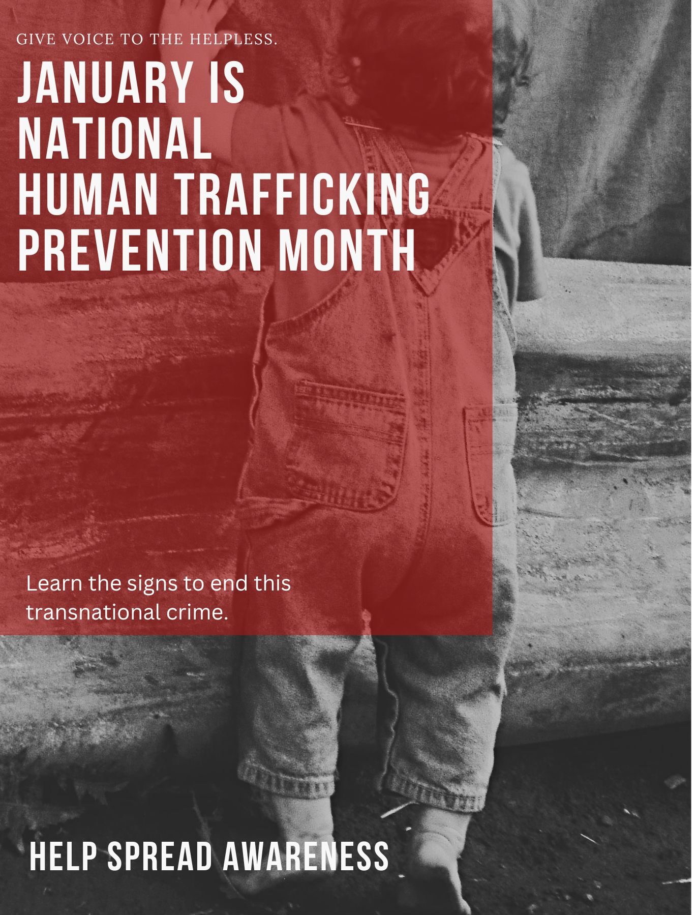 January is Human Trafficking Prevention – Domestic Harmony Foundation
