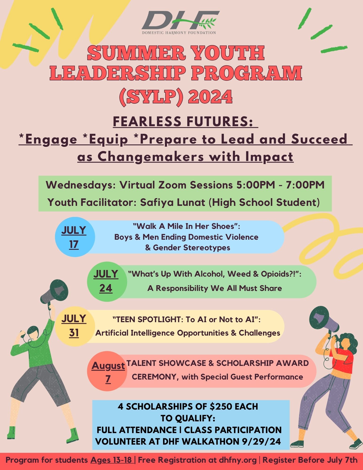 Summer Youth Leadership Program (SYLP) 2024 – Domestic Harmony Foundation